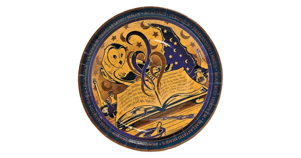 8-Pack Wizard Magician Paper Dinner Plates at Magic Party Supply